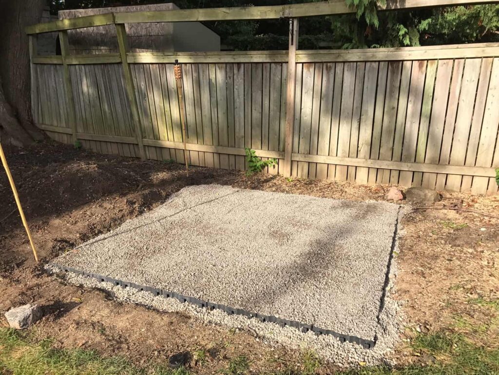 Permeable Hot Tub Pad | Ecoraster North America