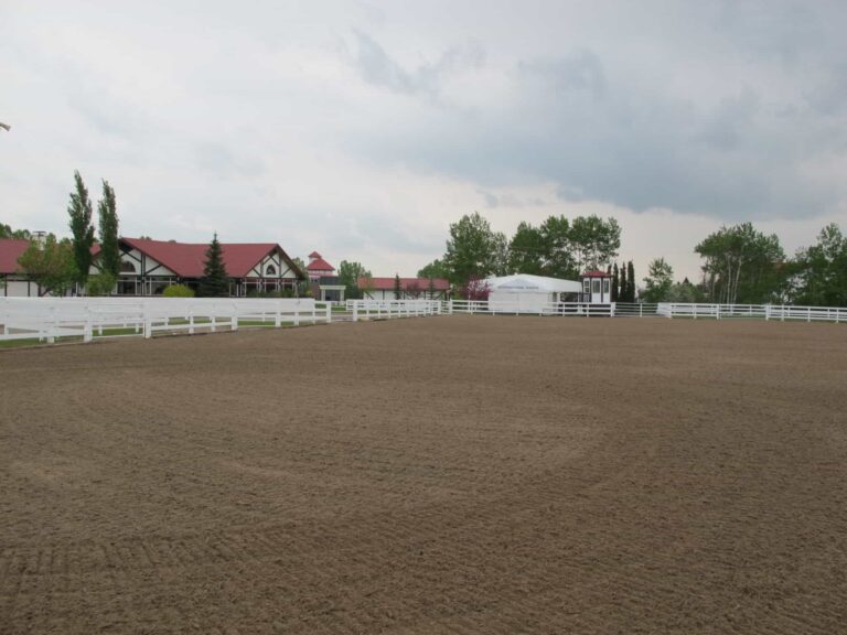 Spruce Meadows Riding Arena Footing | Ecoraster North America